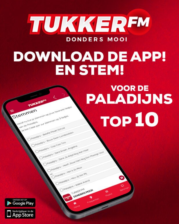 Stem nu voor de Paladijns Top 10! - Tukker FM