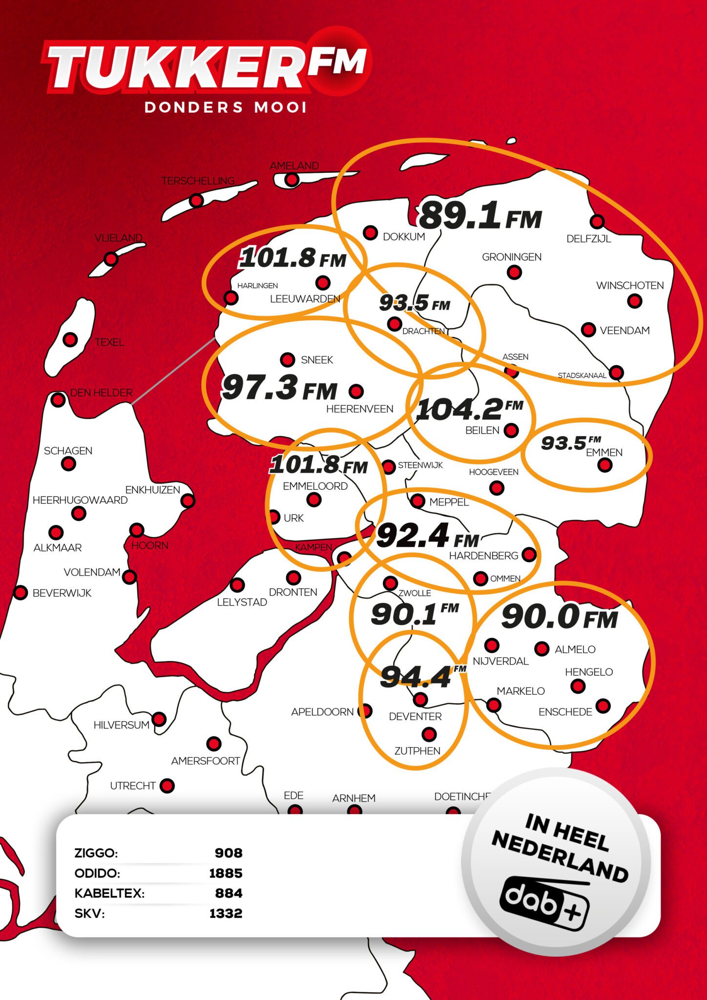Vanaf 1 september: Tukker FM landelijk via de ether! - Tukker FM